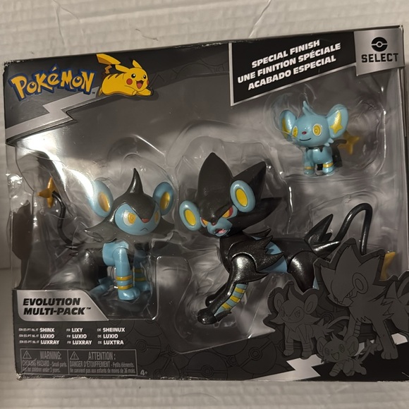 Pokemon | Toys | Pokemon Select Evolution Multipack Shinx Luxio Luxray ...